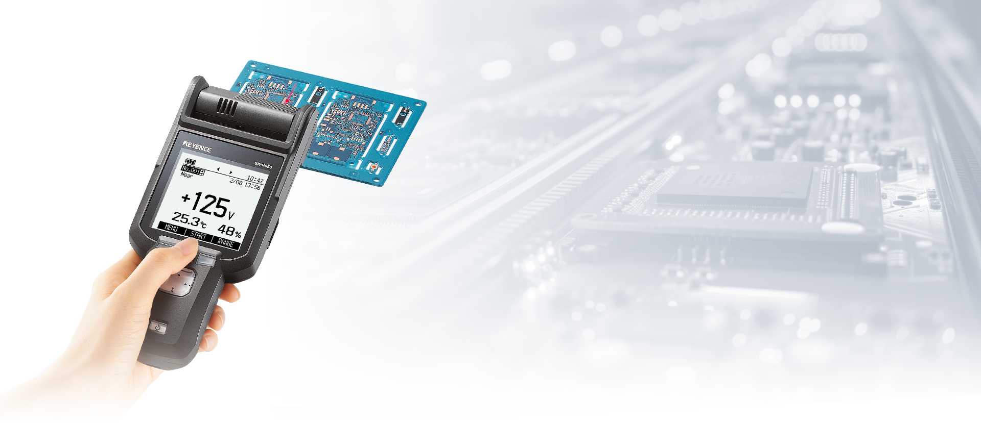 Electrostatic Sensor - SK-H series | KEYENCE UK & Ireland